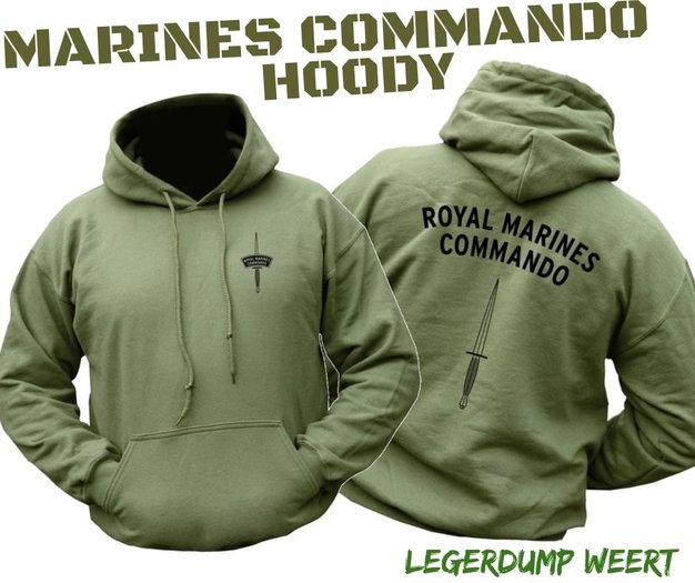 Royal Marines Commando Hoody - Antris.nu